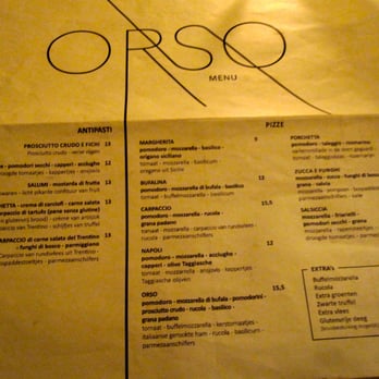 ORSO PIZZERIA - Updated October 2025 - 45 Photos & 22 Reviews - Grote ...
