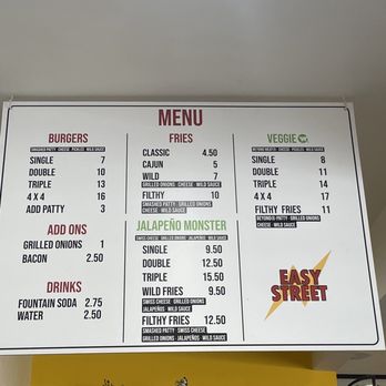 EASY STREET BURGERS - Updated July 2024 - 951 Photos & 818 Reviews ...
