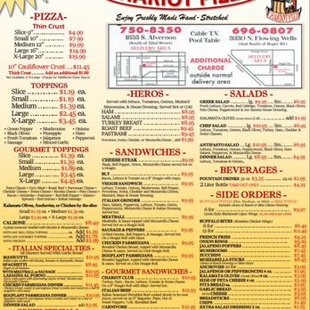 CHARIOT PIZZA - Updated September 2025 - 91 Photos & 193 Reviews - 1835 ...
