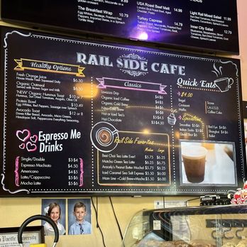 RAIL SIDE CAFE - Updated August 2024 - 1358 Photos & 1099 Reviews - 322 ...