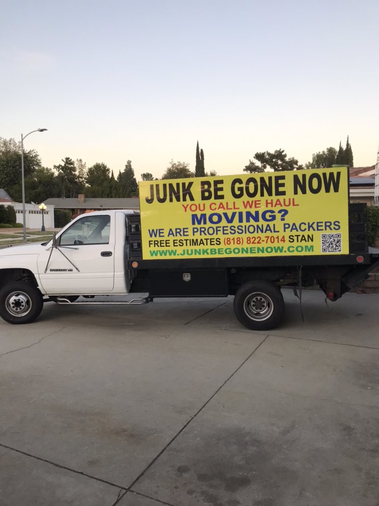 JUNK BE GONE NOW - Chatsworth, California - Junk Removal & Hauling ...