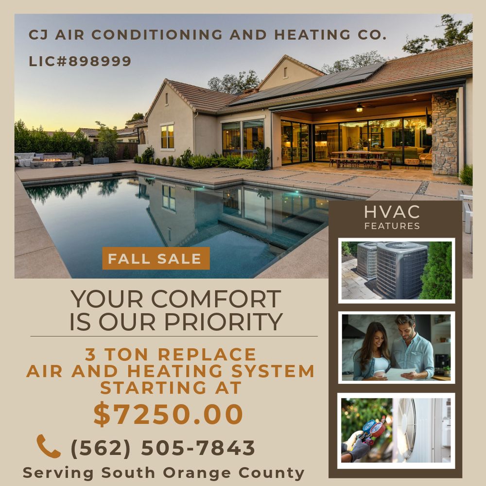 CJ AIR CONDITIONING AND HEATING - Updated April 2026 - 55 Photos & 16 ...