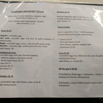 PAMPANO TAQUERIA - Updated October 2025 - 47 Photos & 166 Reviews - 805 ...