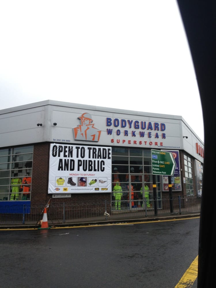 BODYGUARD WORKWEAR - Updated July 2025 - Adams street, Birmingham, West ...