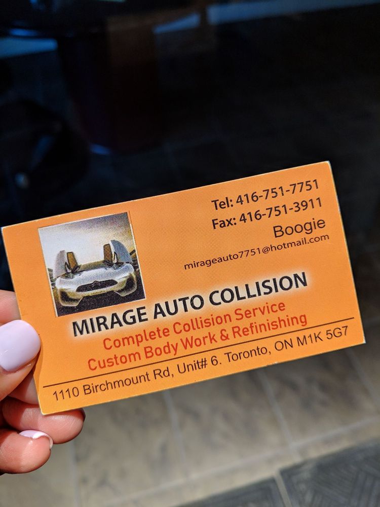 MIRAGE AUTO COLLISION - Updated December 2025 - 1110 Birchmount Road ...
