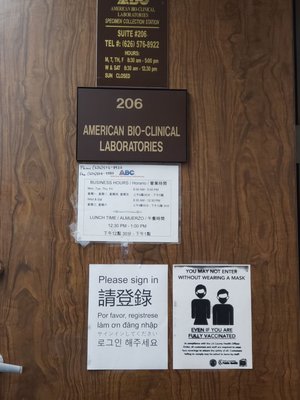 ABC LABORATORIES - Updated December 2025 - 11 Reviews - 416 W Las Tunas ...