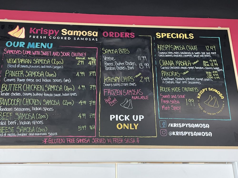 KRISPY SAMOSA - Updated January 2026 - 110-2940 King George Boulevard ...