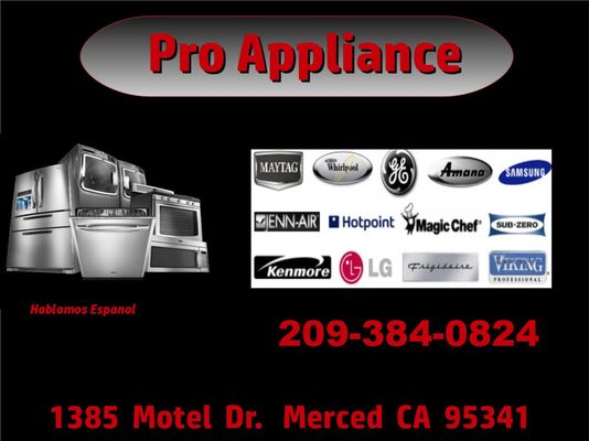 PRO APPLIANCE - 15 Photos & 52 Reviews - 1385 Motel Dr, Merced, CA - Yelp