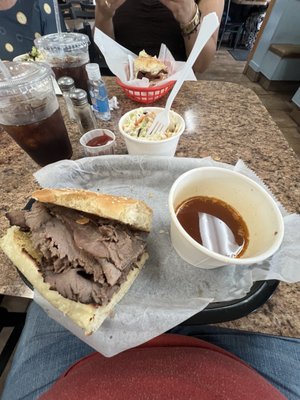 Photo of The Berrock Shop - Fresno, CA, US. French dip combo