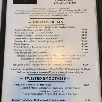 TWISTED BURGER DINER - Updated December 2025 - 64 Photos & 61 Reviews ...
