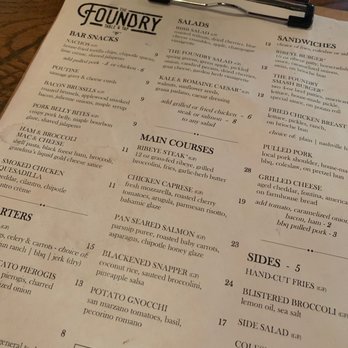 THE FOUNDRY TABLE & TAP - Updated June 2024 - 319 Photos & 307 Reviews ...