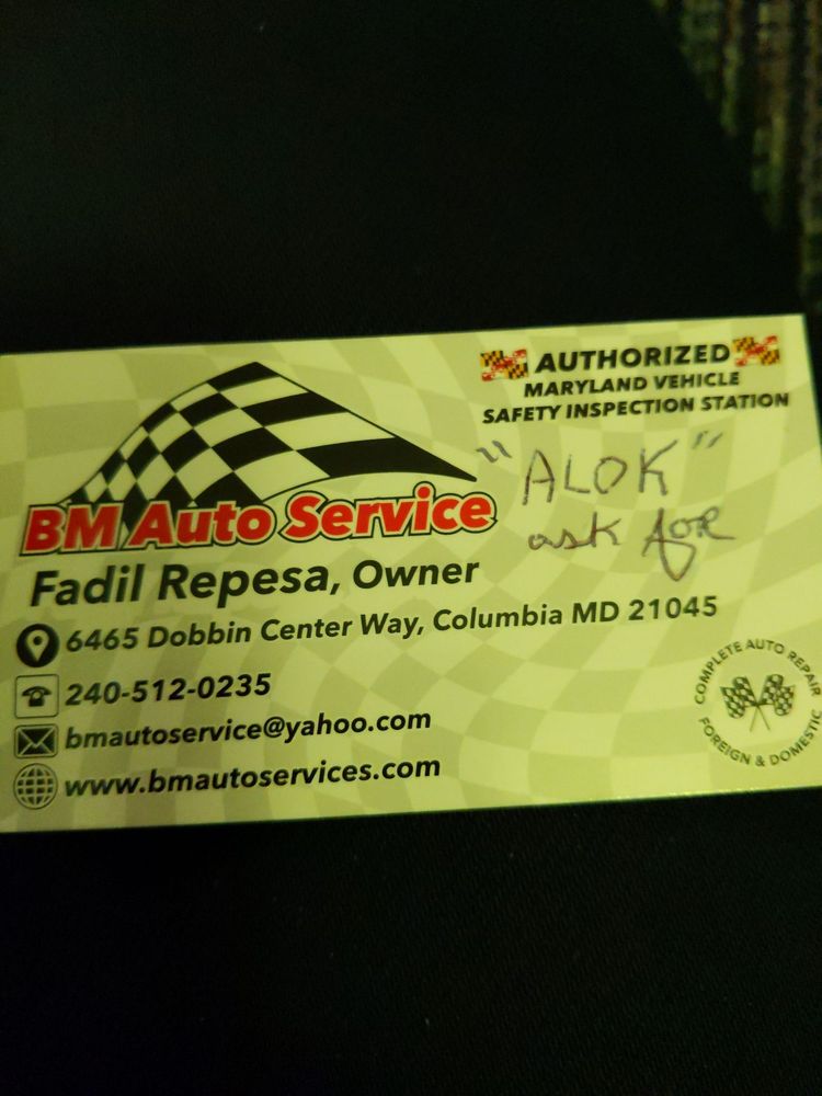 BM AUTO SERVICE - Updated August 2025 - 6465 Dobbin Center Way ...