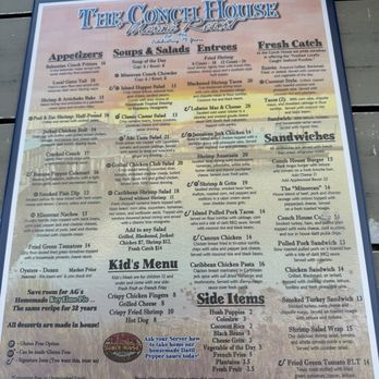 THE CONCH HOUSE RESTAURANT - Updated June 2024 - 1111 Photos & 855 ...