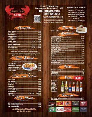 HUNTER CRAB - SHREVEPORT LA - 17 Reviews - 1758 E 70th St, Shreveport ...