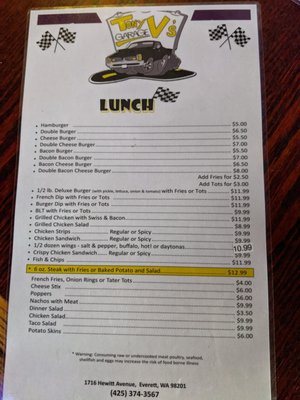 TONY V’S GARAGE SALOON & EATERY - 46 Photos & 78 Reviews - 1716 Hewitt ...