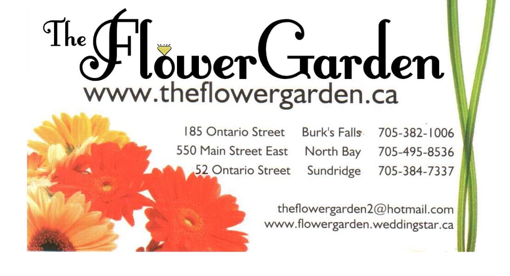 THE FLOWER GARDEN - SUNDRIDGE - Updated September 2025 - 52 Ontario ...
