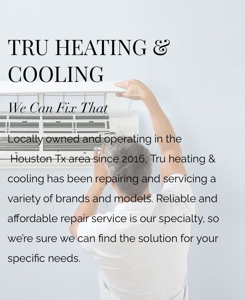 TRU HEATING & COOLING - Updated February 2025 - Request a Quote - 17350 ...
