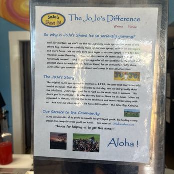 JOJO’S SHAVE ICE - Updated December 2025 - 823 Photos & 846 Reviews ...