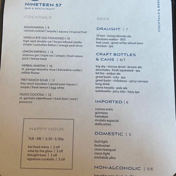 NINETEEN 57 BAR & RESTAURANT - Updated July 2024 - 127 Photos & 13 ...