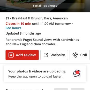 CHAMBERS BAY GRILL - Updated October 2025 - 143 Photos & 182 Reviews ...