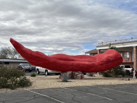 WORLD’S LARGEST CHILI PEPPER - Updated April 2025 - 2160 W Picacho Ave ...