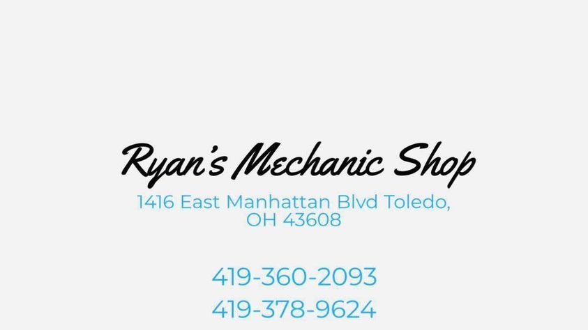 RYAN’S MECHANIC SHOP - Updated July 2025 - 1416 E Manhattan Blvd, Toledo, Ohio - Auto Repair ...