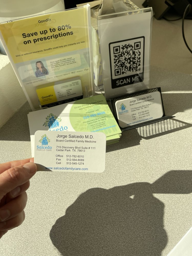 SALCEDO FAMILY CARE - Updated December 2025 - 715 Discovery Blvd, Cedar ...