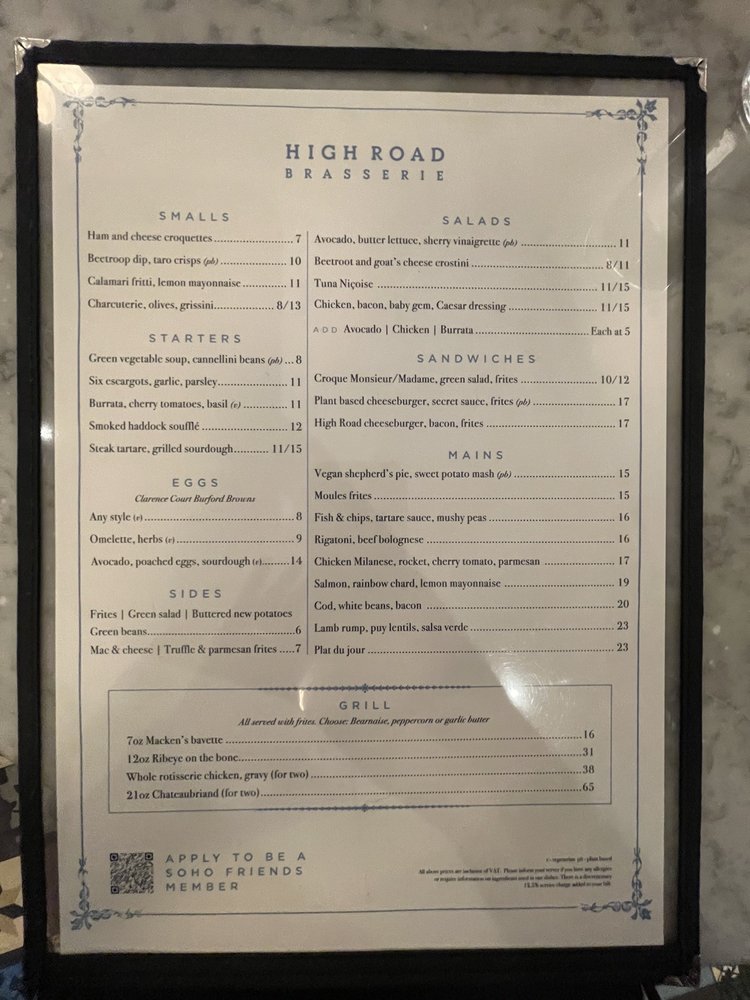 HIGH ROAD BRASSERIE - Updated October 2025 - 54 Photos & 47 Reviews ...