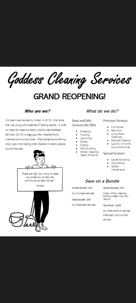 GODDESS CLEANING SERVICES - Danville, Virginia - Home Cleaning - Phone ...