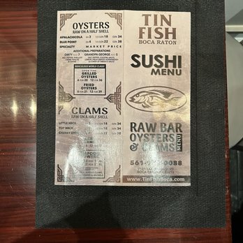 TIN FISH BOCA - Updated June 2024 - 91 Photos & 56 Reviews - 9101 Lakeridge Blvd, Boca Raton ...