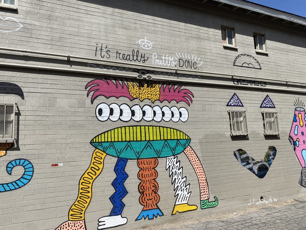 STAY FUNKY MURAL - E Fremont St & S 7th St, Las Vegas, Nevada - Public ...