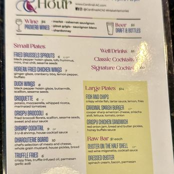 CARDINAL - Updated October 2025 - 287 Photos & 101 Reviews - 201 S New ...