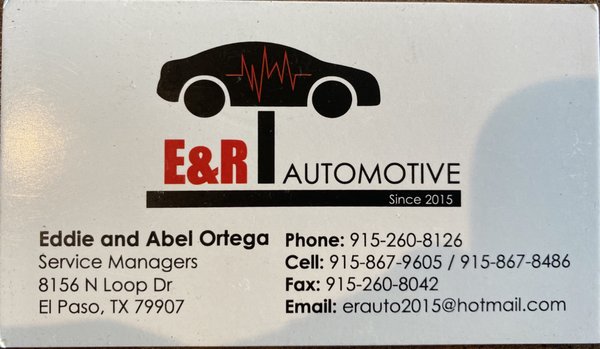 E&R AUTOMOTIVE - Updated October 2025 - 16 Photos - 20 Reviews - 8156 ...