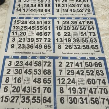 BINGO AT SOUTH POINT - Updated December 2025 - 109 Photos & 89 Reviews ...