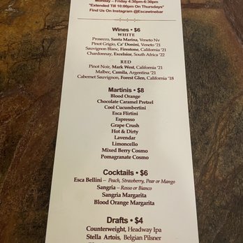 ESCA RESTAURANT & WINE BAR - Updated September 2024 - 345 Photos & 281 ...