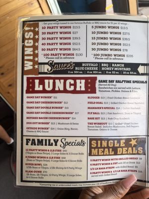 GAME DAY CHICKEN WINGS BURGERS & FISH - Updated December 2025 - 140 ...