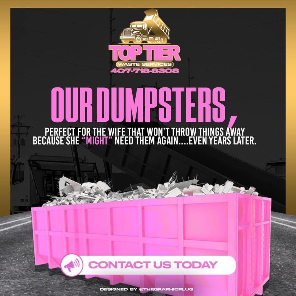 TOP TIER WASTE SERVICES - Updated November 2024 - Ocoee, Florida ...