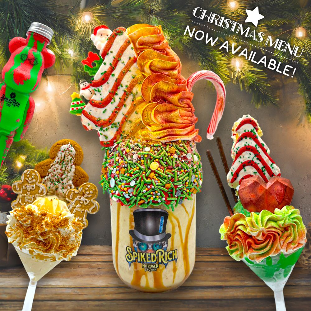 SPIKED RICH NITROGEN ICE CREAM - Updated August 2024 - 195 Photos & 53 ...