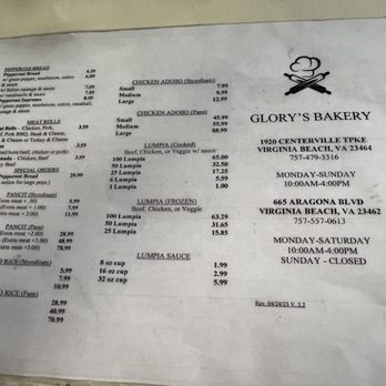 GLORY’S BAKERY - Updated December 2025 - 150 Photos & 107 Reviews - 665 ...