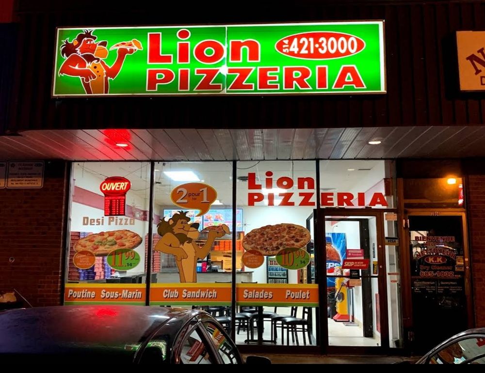 LION PIZZA - Updated June 2026 - 1802 Boulevard Sunnybrooke, Montreal ...