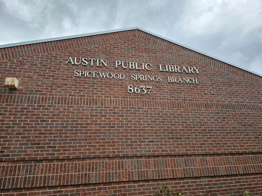 AUSTIN PUBLIC LIBRARY - SPICEWOOD SPRINGS - Updated November 2024 - 33 ...