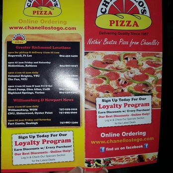 CHANELLO’S PIZZA - 29 Photos & 24 Reviews - Italian - 5239 S Laburnum ...