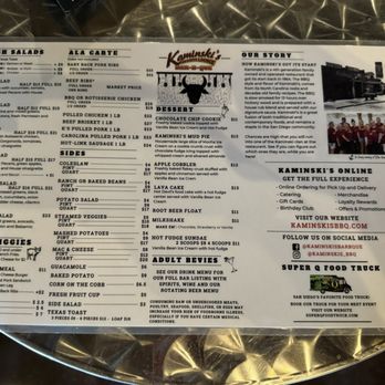 KAMINSKI’S SPORTS LOUNGE AND BBQ - Updated December 2025 - 419 Photos ...