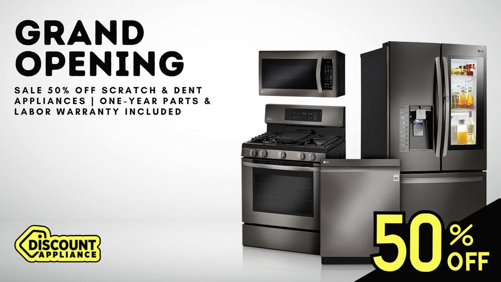 DISCOUNT APPLIANCE - Updated December 2025 - 52 Photos - 810 Mustang Dr ...