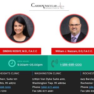 EASTLAKE CARDIOVASCULAR - 25990 Kelly Rd, Roseville, Michigan ...