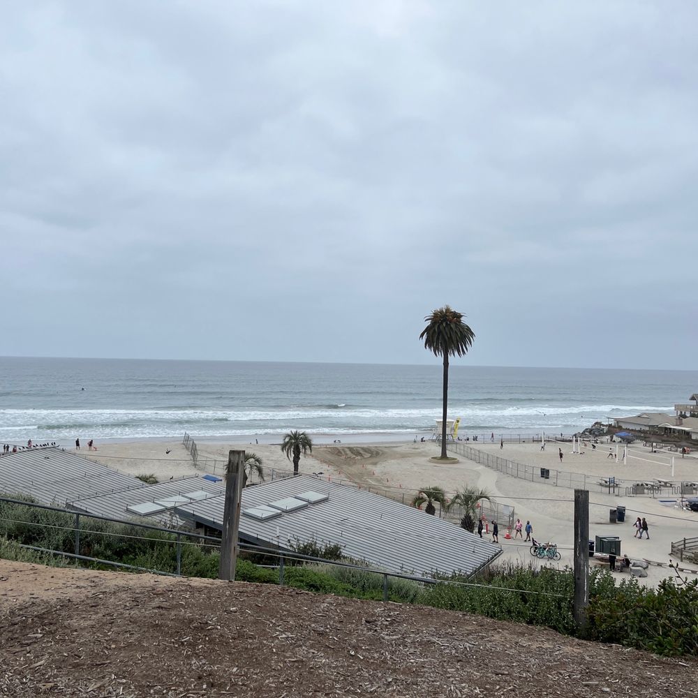 Mapa De La Playa Moonlight De Encinitas Visita South Ponto Beach En