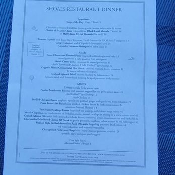 THE SHOALS RESTAURANT - Updated February 2025 - 480 Photos & 292 ...