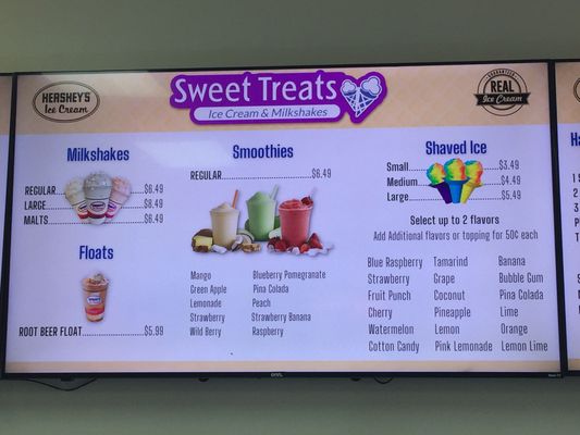 SWEET TREATS ICE CREAM & MILKSHAKES - Updated November 2025 - 10 Photos ...