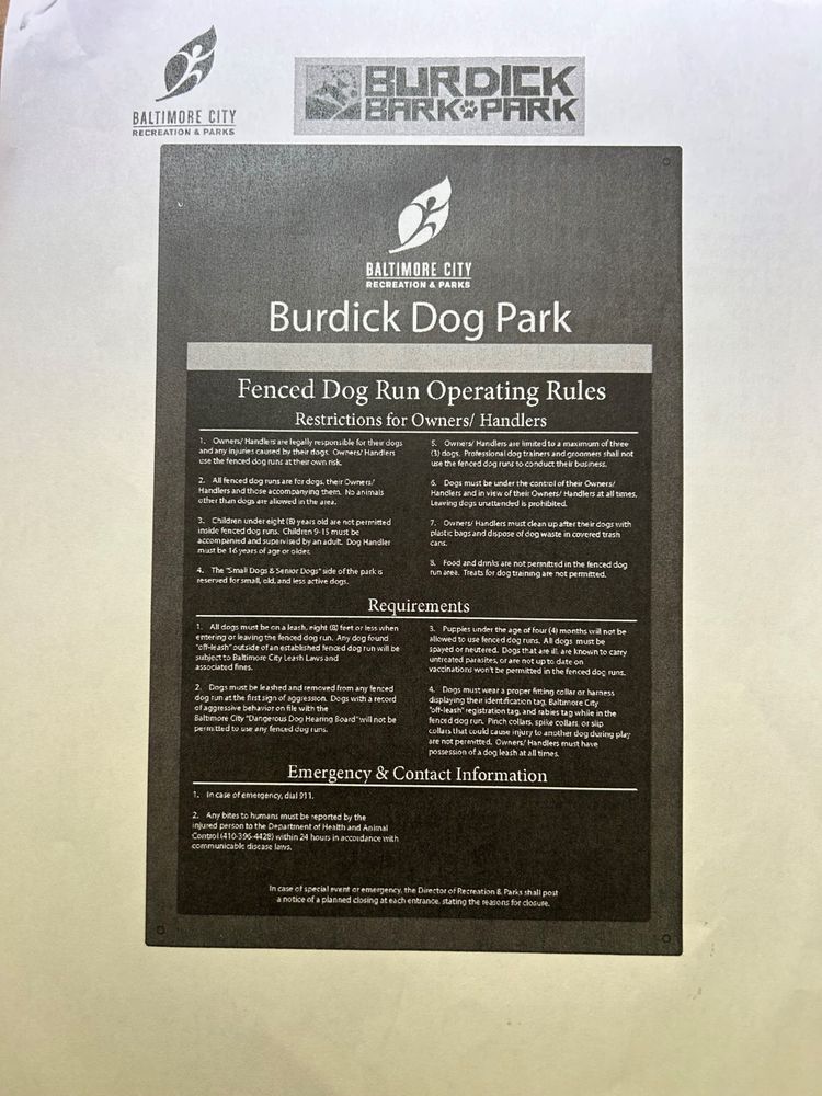 BURDICK PARK - Updated December 2025 - 6300 Walther Ave, Baltimore ...