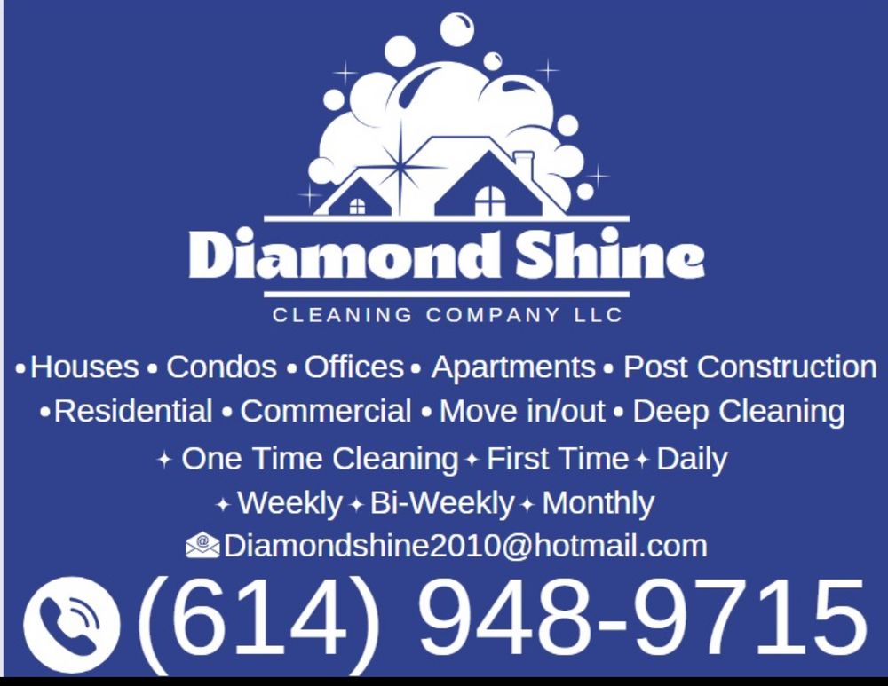 DIAMOND SHINE CLEANING - Updated June 2024 - 10 Photos - Columbus, Ohio ...
